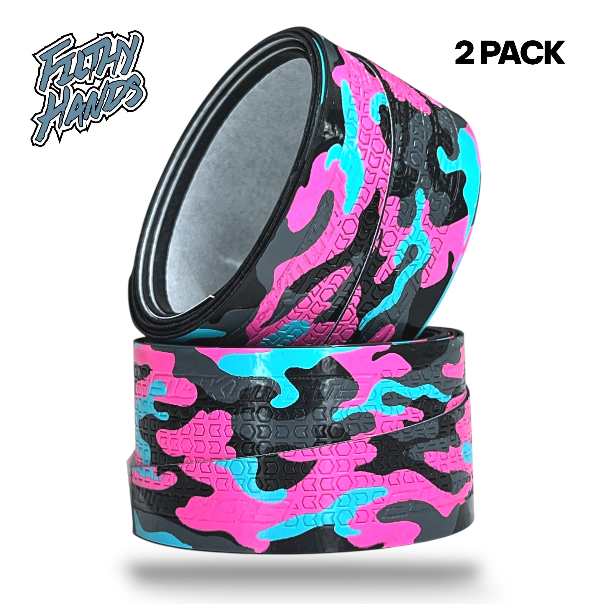 Filthy Hands Grip Tape Hot Pink Camo 2-Pack, 0.5MM – SickMitts