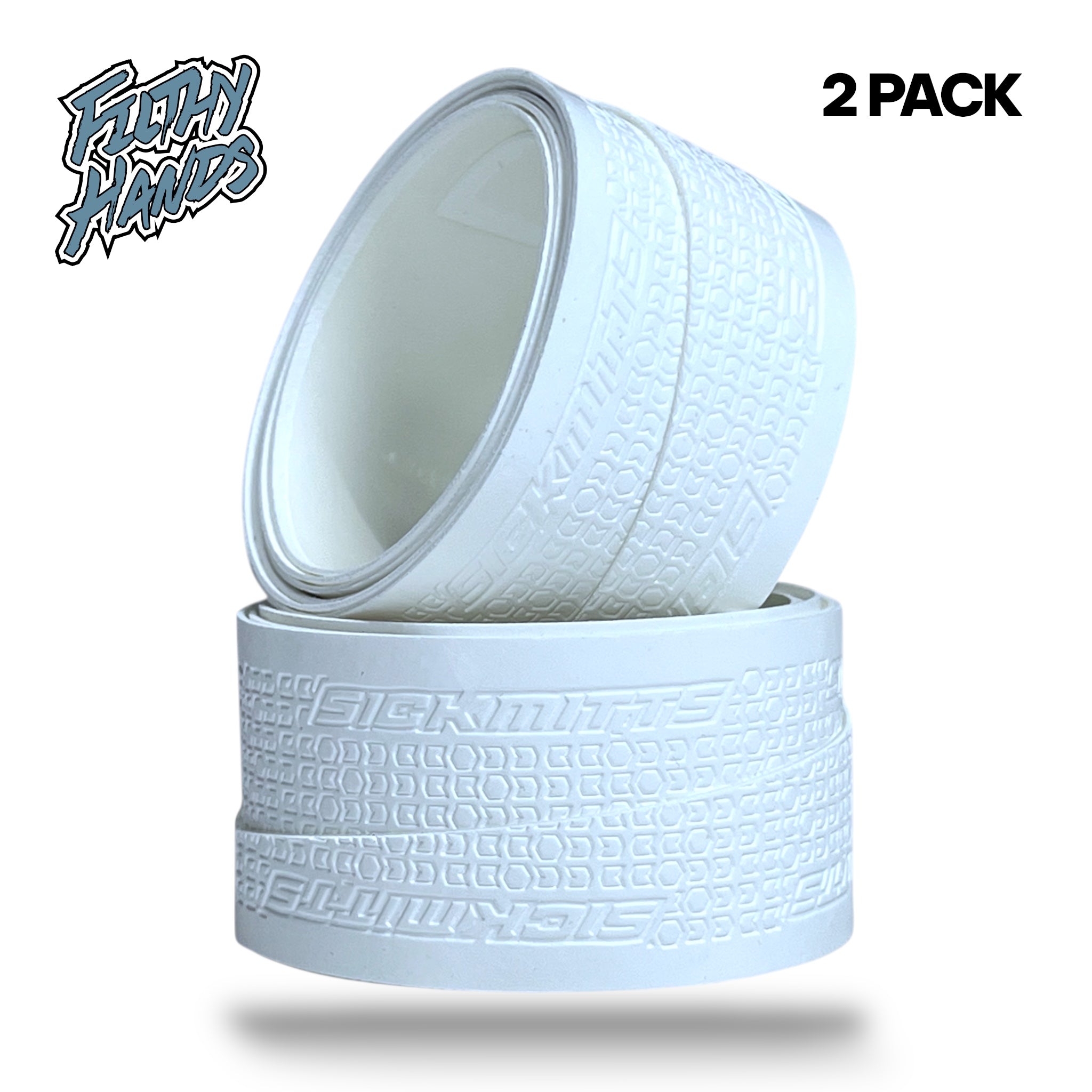 Filthy Hands Grip Tape White 2-Pack, 0.5MM – SickMitts