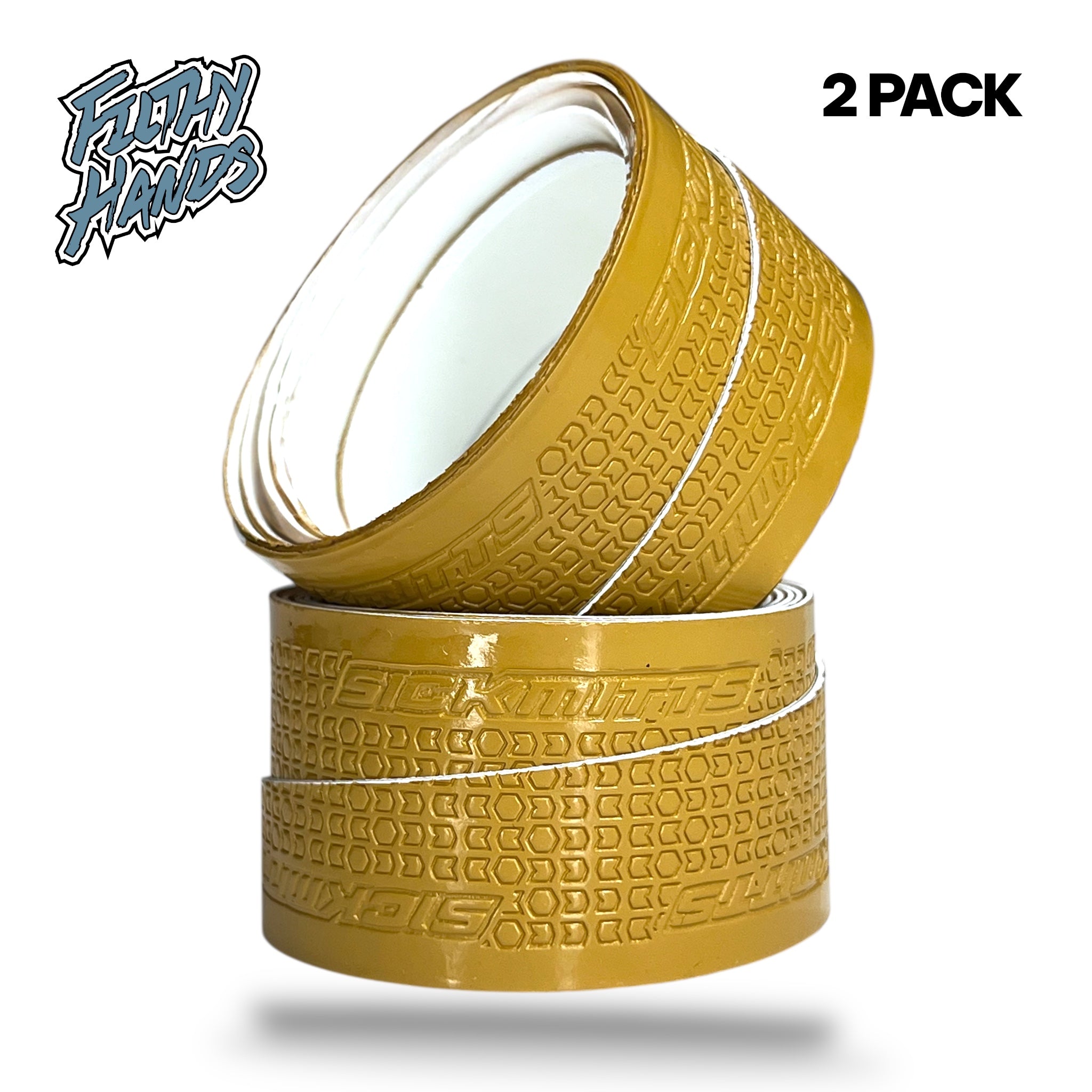 Filthy Hands Grip Tape Vegas Gold 2-Pack, 0.5MM – SickMitts